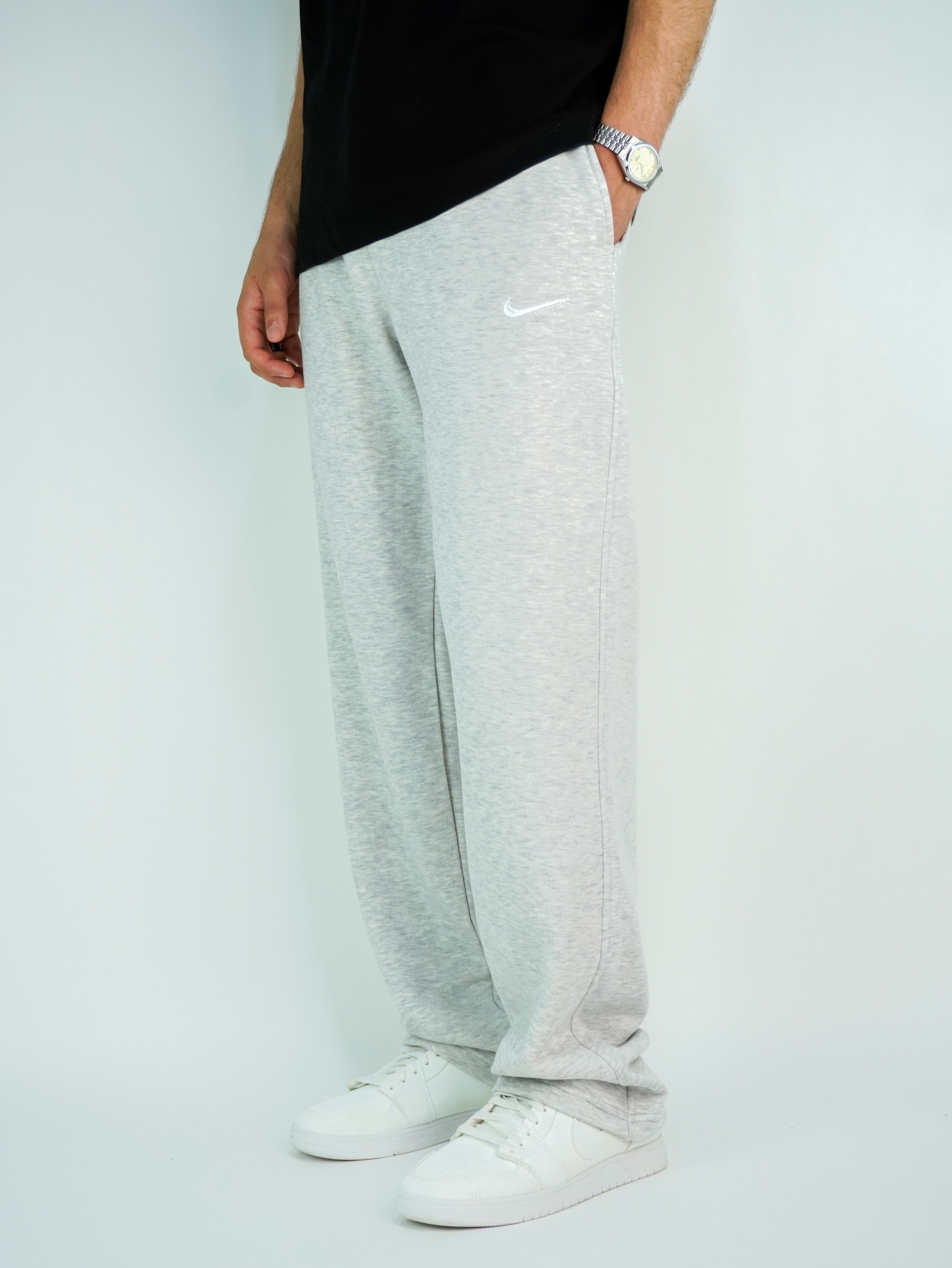 Light grey- Solid Jogger pants – KUDU HOUSE